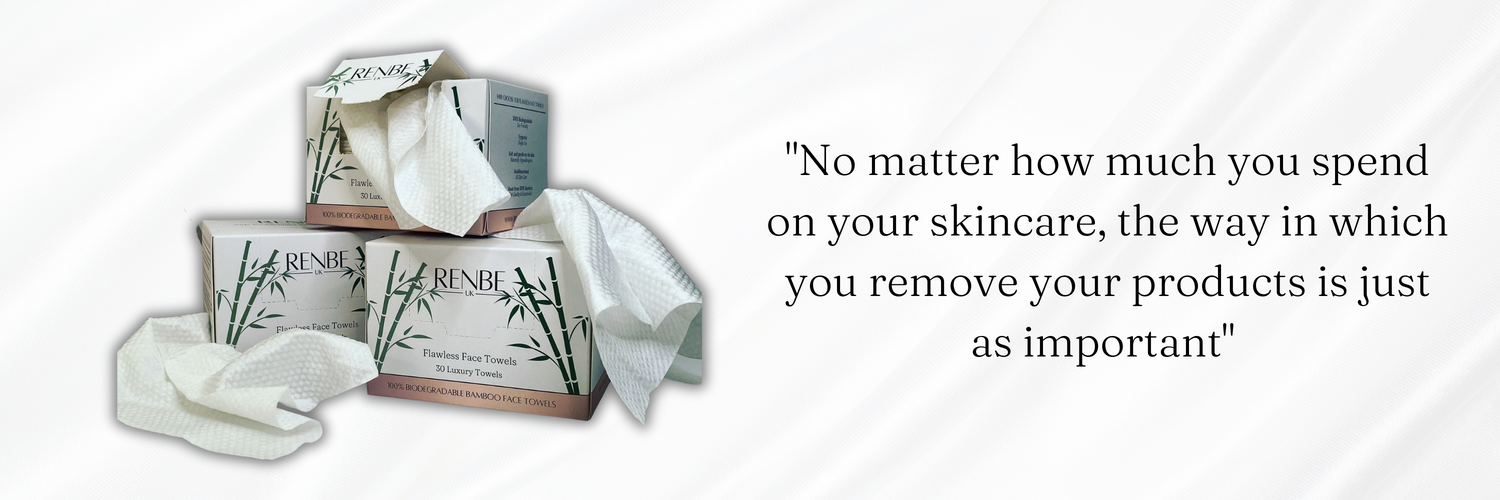 Renbe Flawless Face Towels 100% Bamboo, Biodegradable and Compostable – Renbe UK