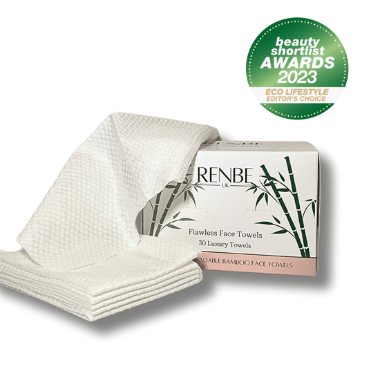 Renbe UK Flawless Face Towels | Disposable Bamboo Face Towel